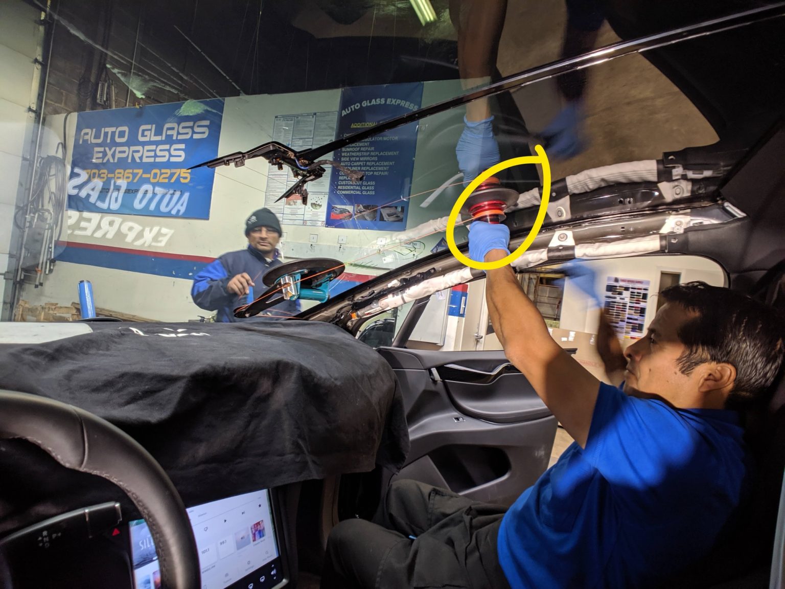 Tesla Model X Windshield Replacement - Auto Glass Express